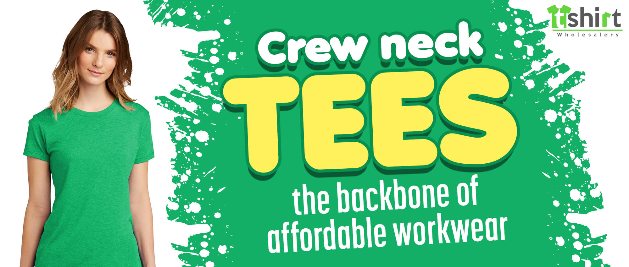 CREW NECK TEES - THE BACKBONE OF AFFORDABLE WORKWEAR – T Shirt Wholesalers
