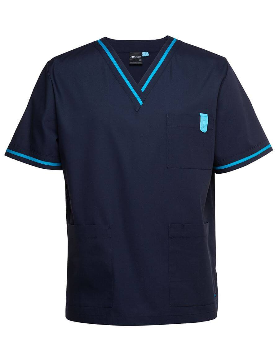 JB's Wear Contrast Unisex Scrubs Top (4SCT) – T Shirt Wholesalers